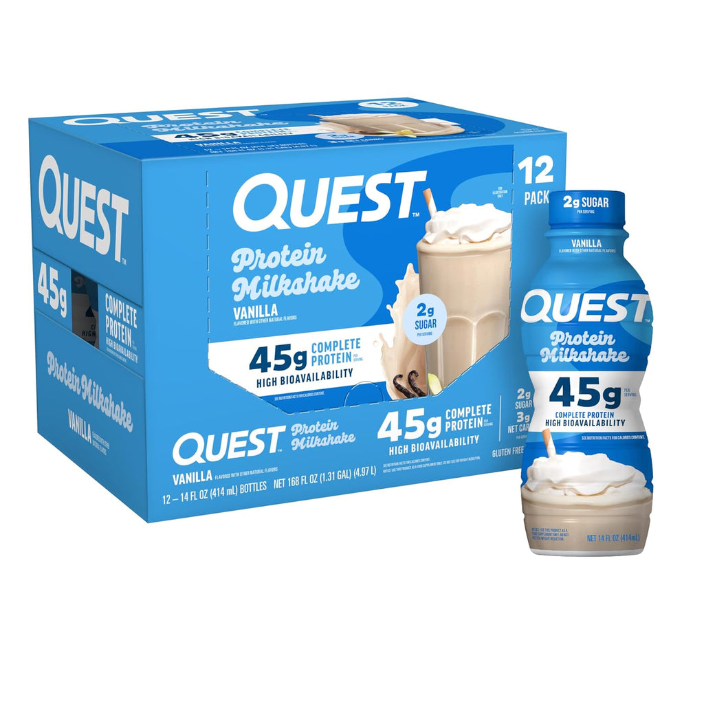 Quest Nutrition vanilla protein shake