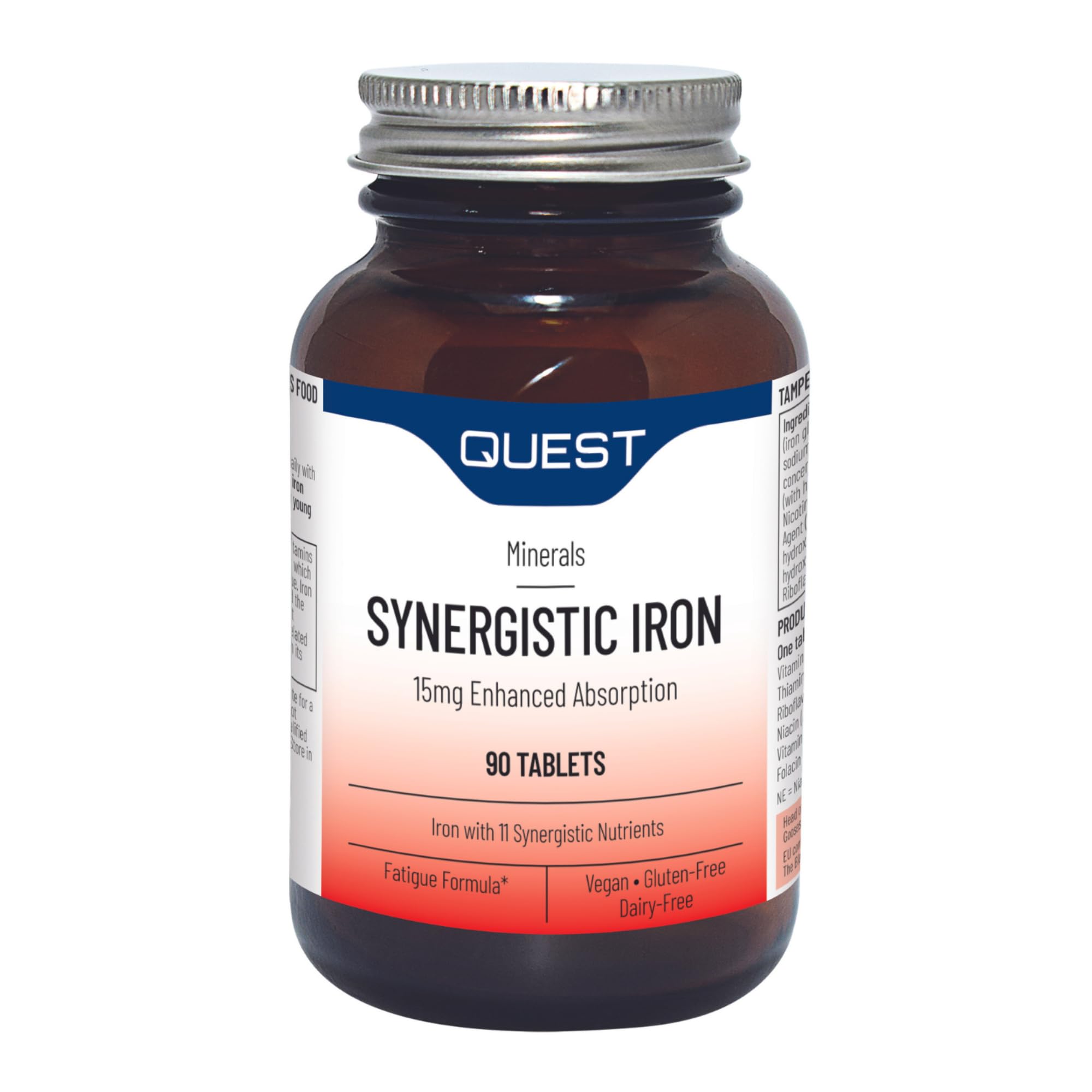 Quest Synergistic Iron supplement tablets