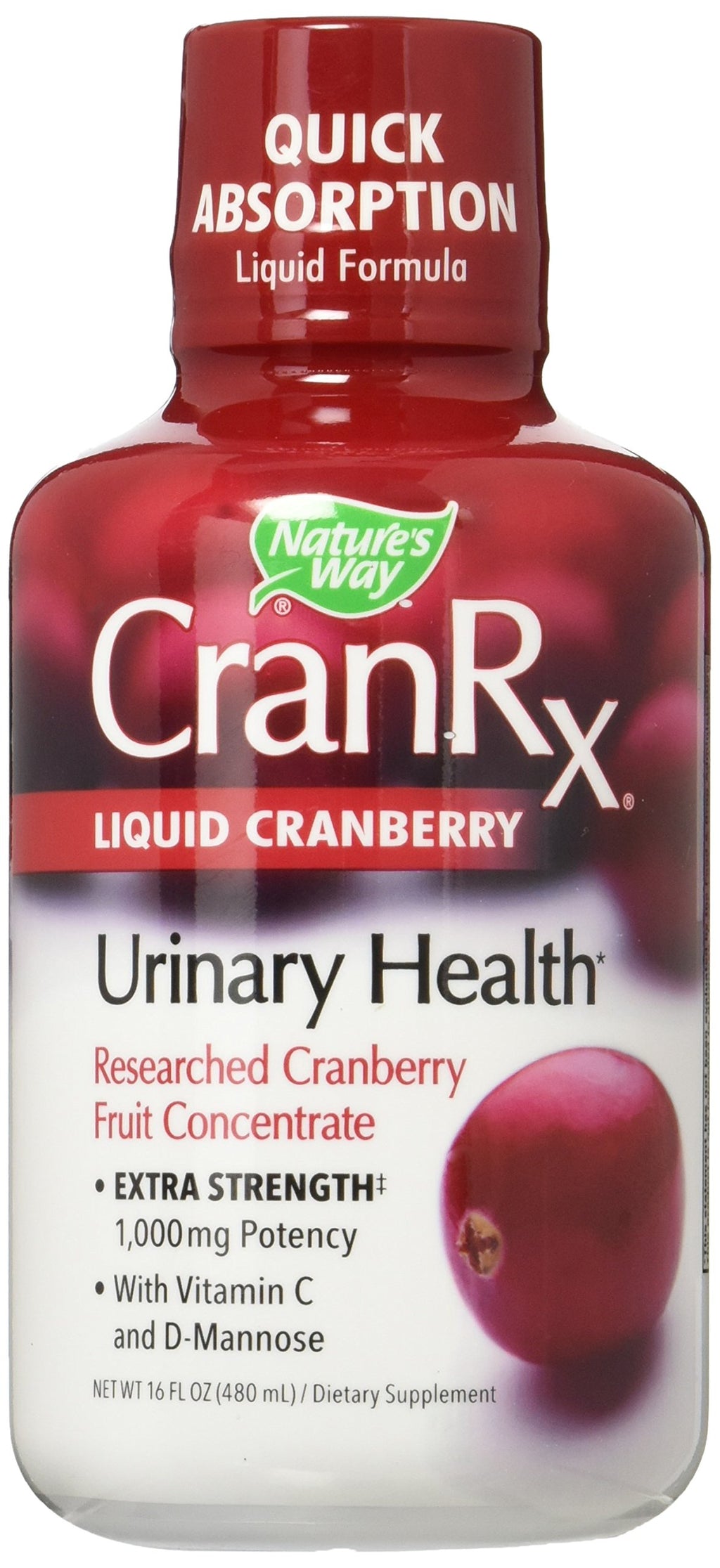 quick absorption cranberry liquid supplement