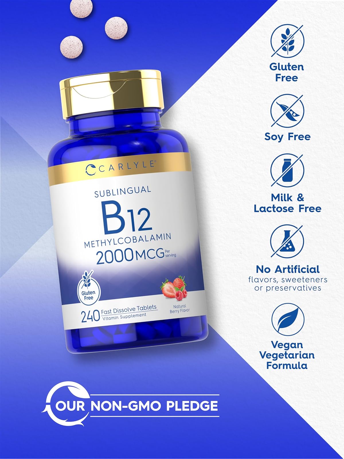 quick absorption vitamin B12 tablets