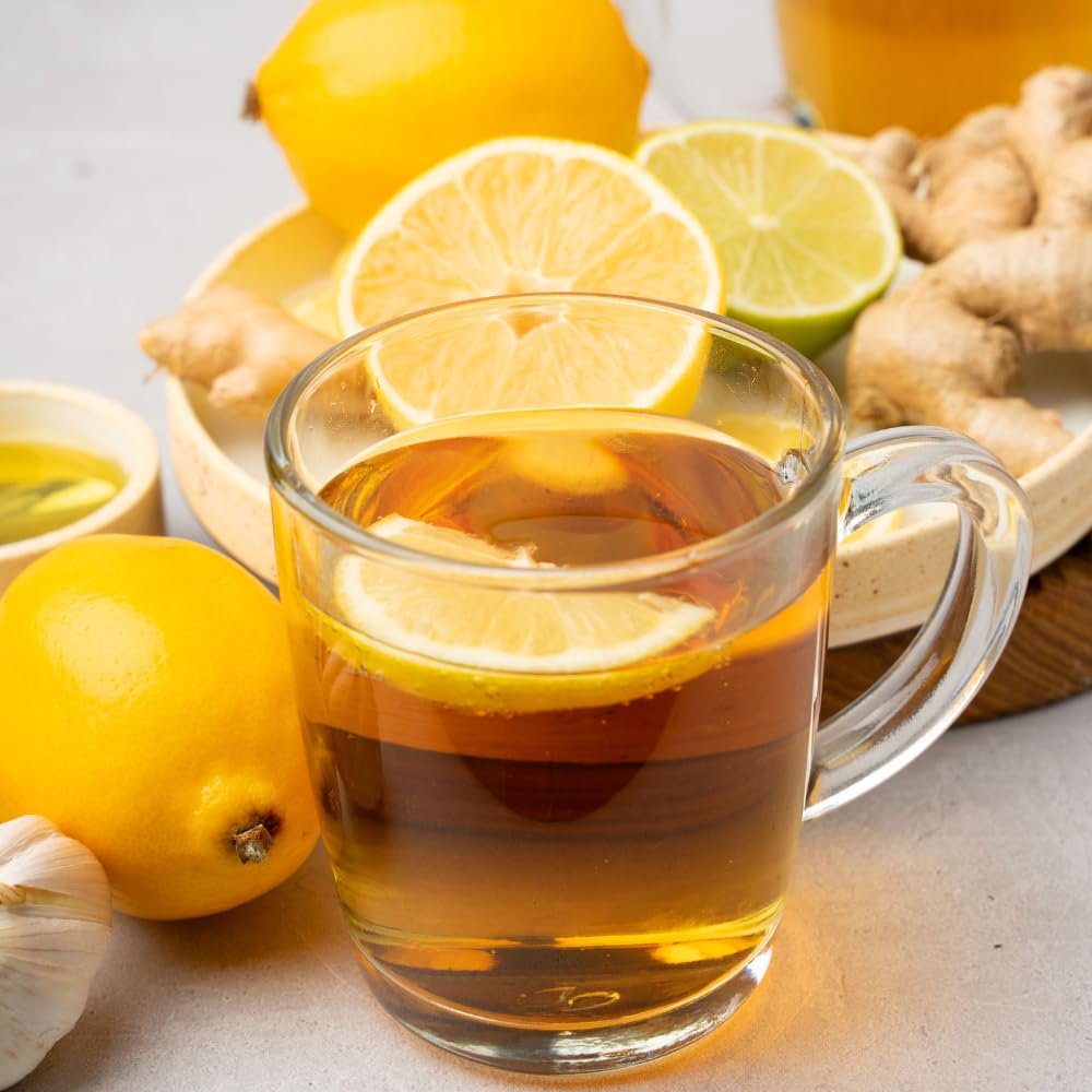 quick and easy ginger tea