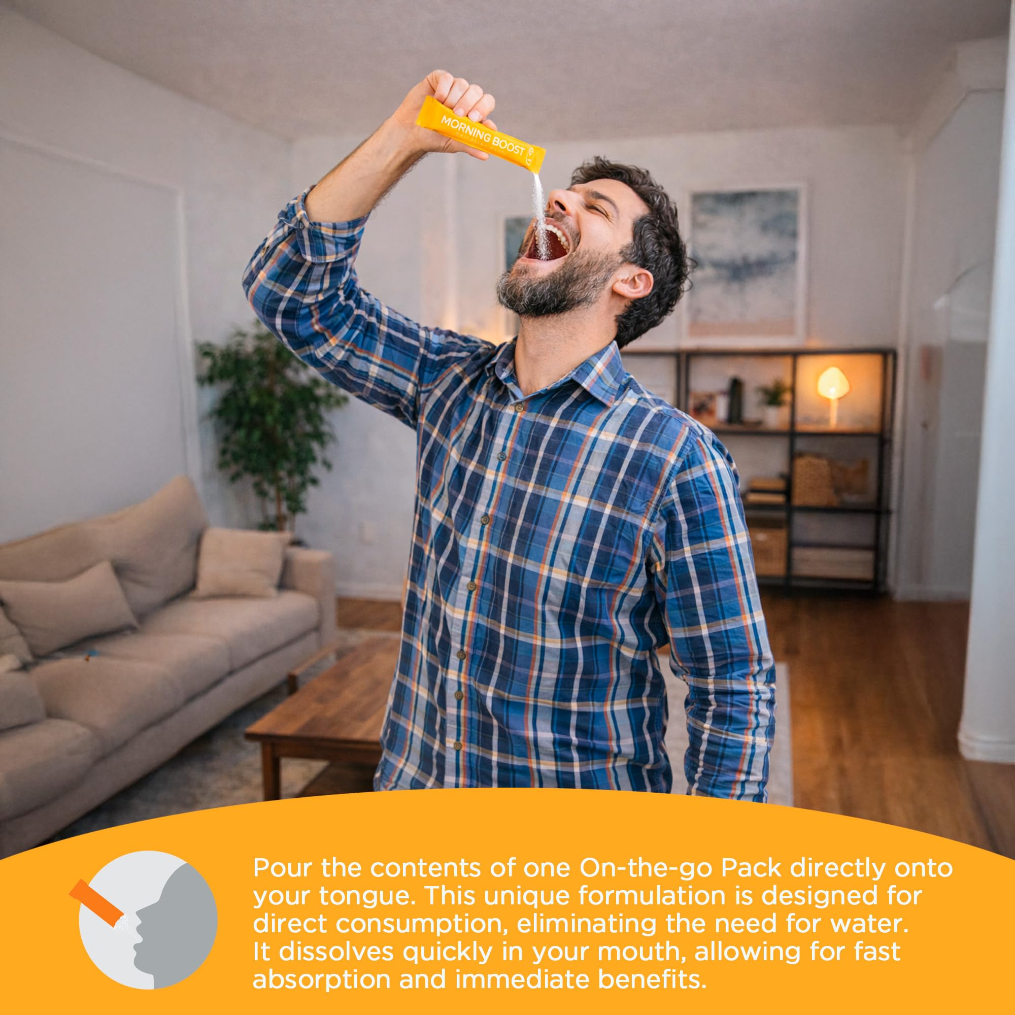 Quick and easy morning vitamin boost