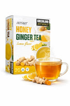 quick brewing honey ginger tea
