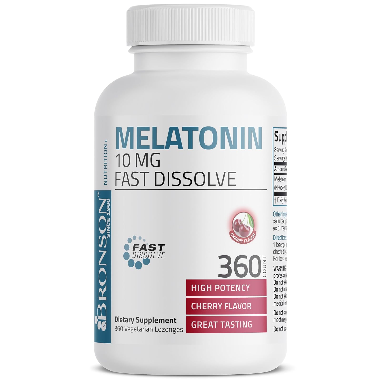 quick dissolve cherry melatonin formula
