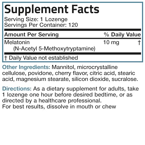 quick dissolve cherry melatonin