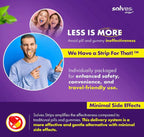 Quick dissolve electrolyte strips for hydration
