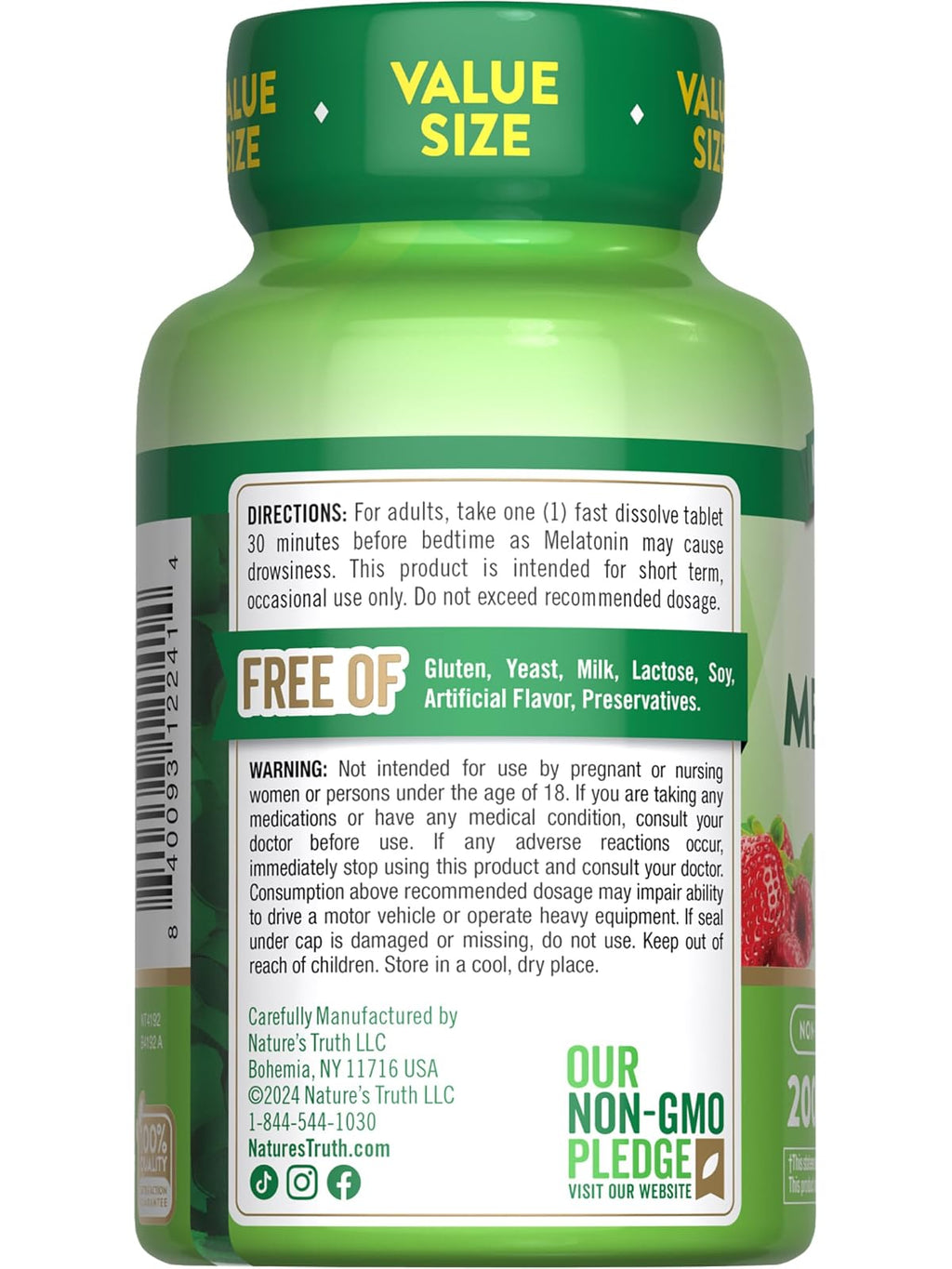 quick dissolve melatonin for bedtime