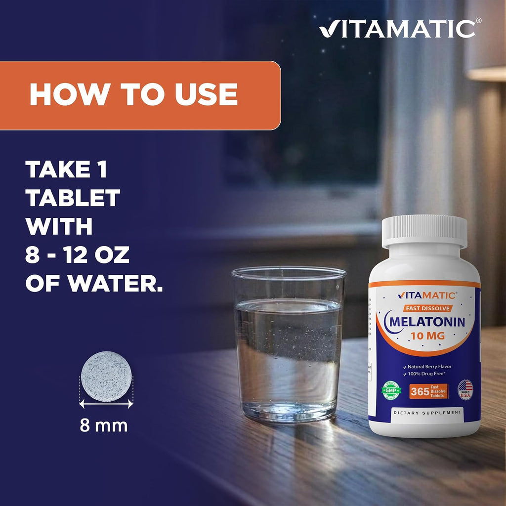 quick dissolve melatonin for bedtime