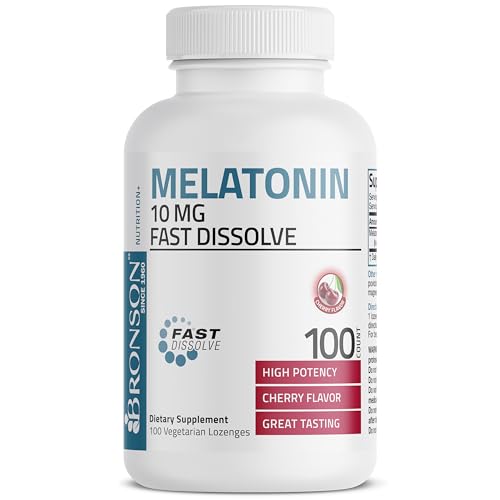 Quick dissolve melatonin for easy use
