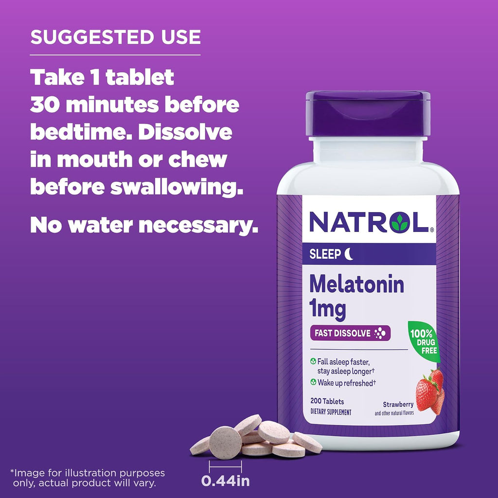 quick dissolve melatonin for relaxation