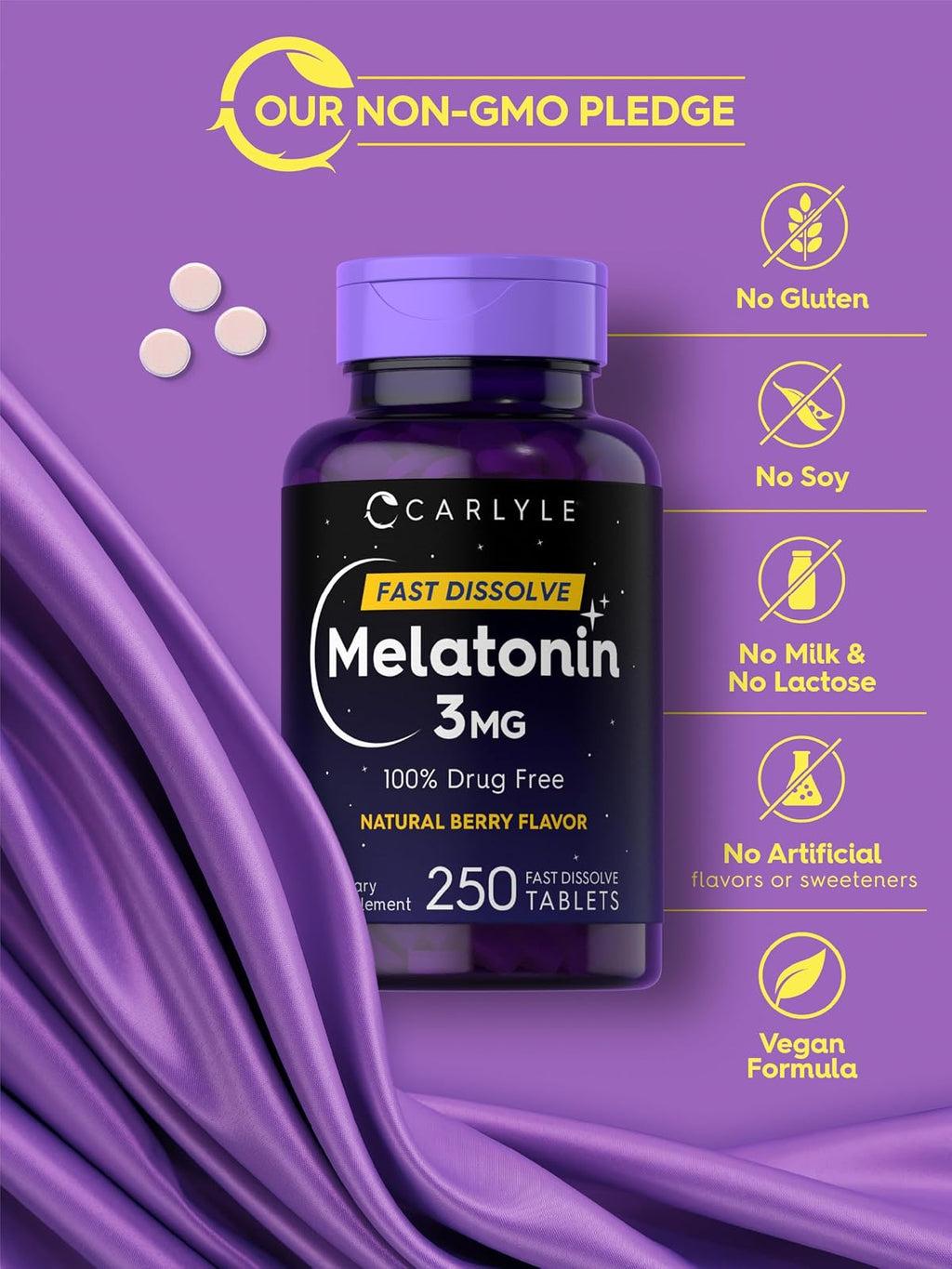 quick dissolve melatonin for relaxation