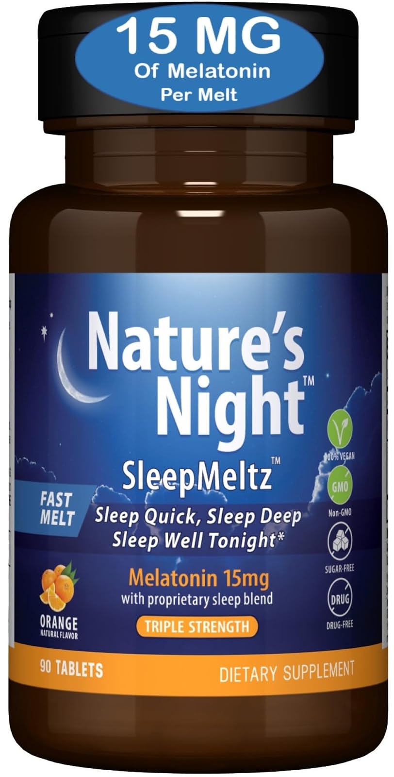quick dissolve melatonin tablets