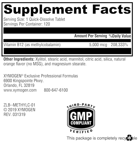 quick dissolve methylcobalamin supplement