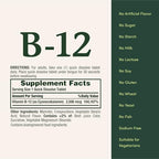 quick dissolve vitamin B12 for absorption