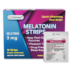 quick-dissolving melatonin sleep strips