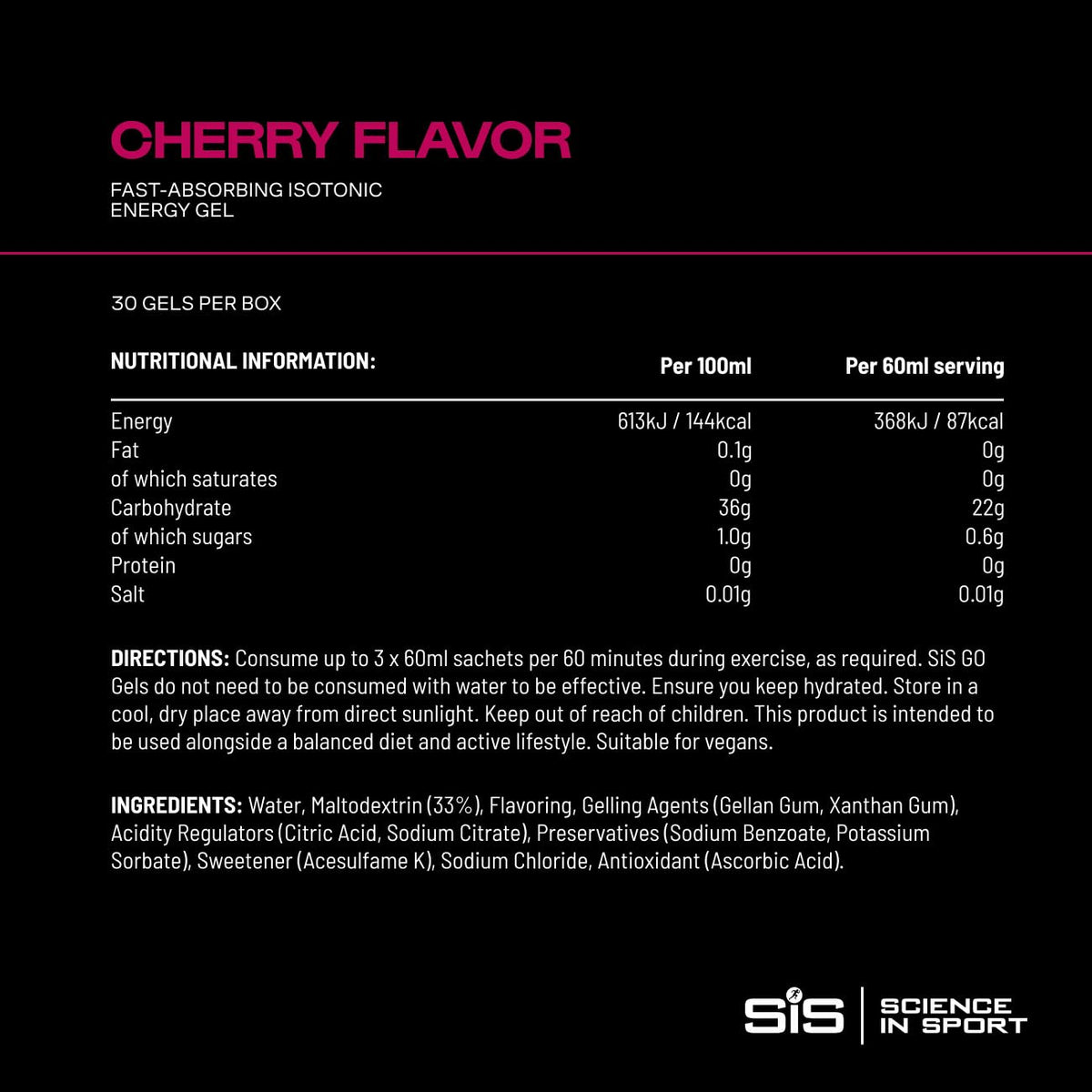 quick energy boost during workouts