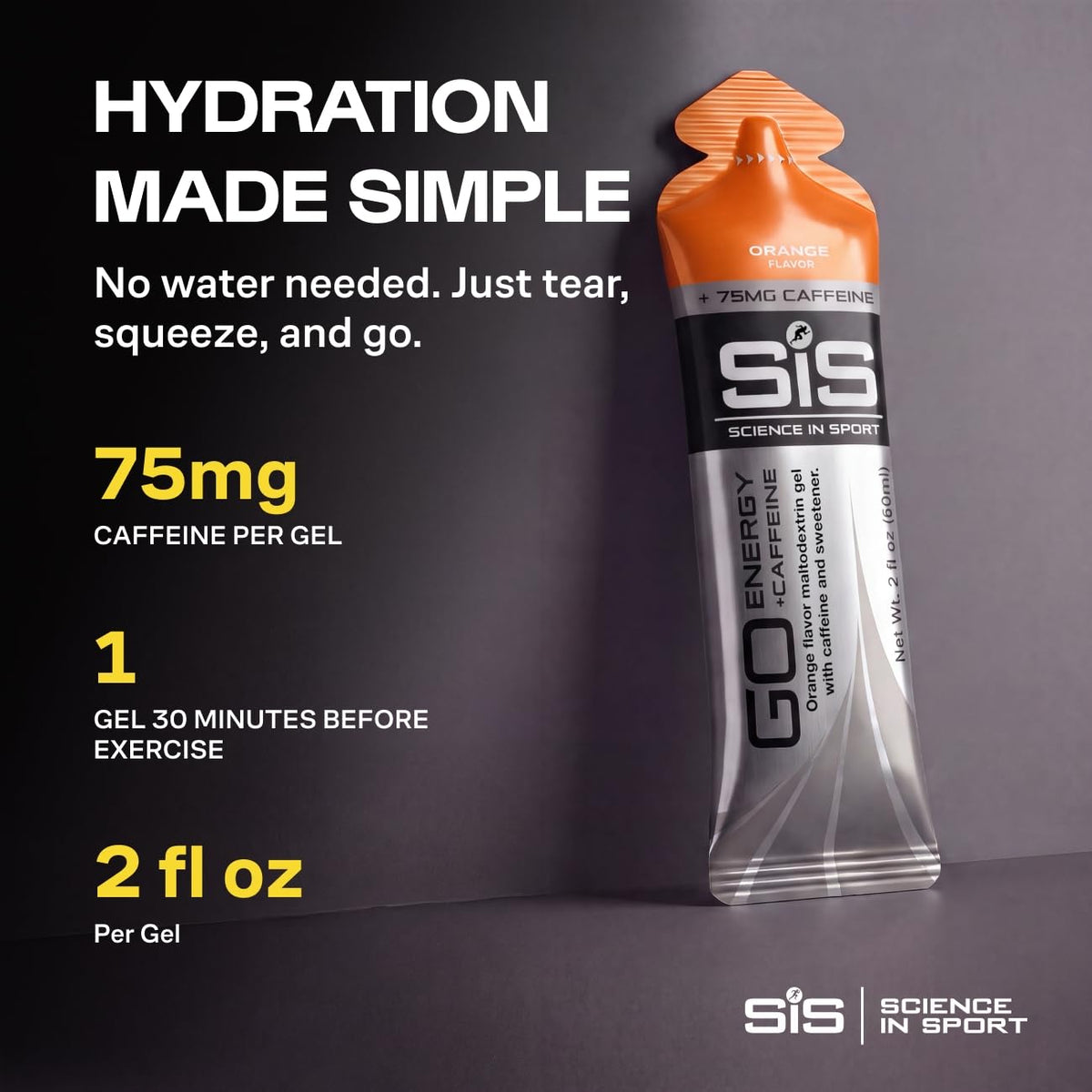 Quick energy boost during workouts