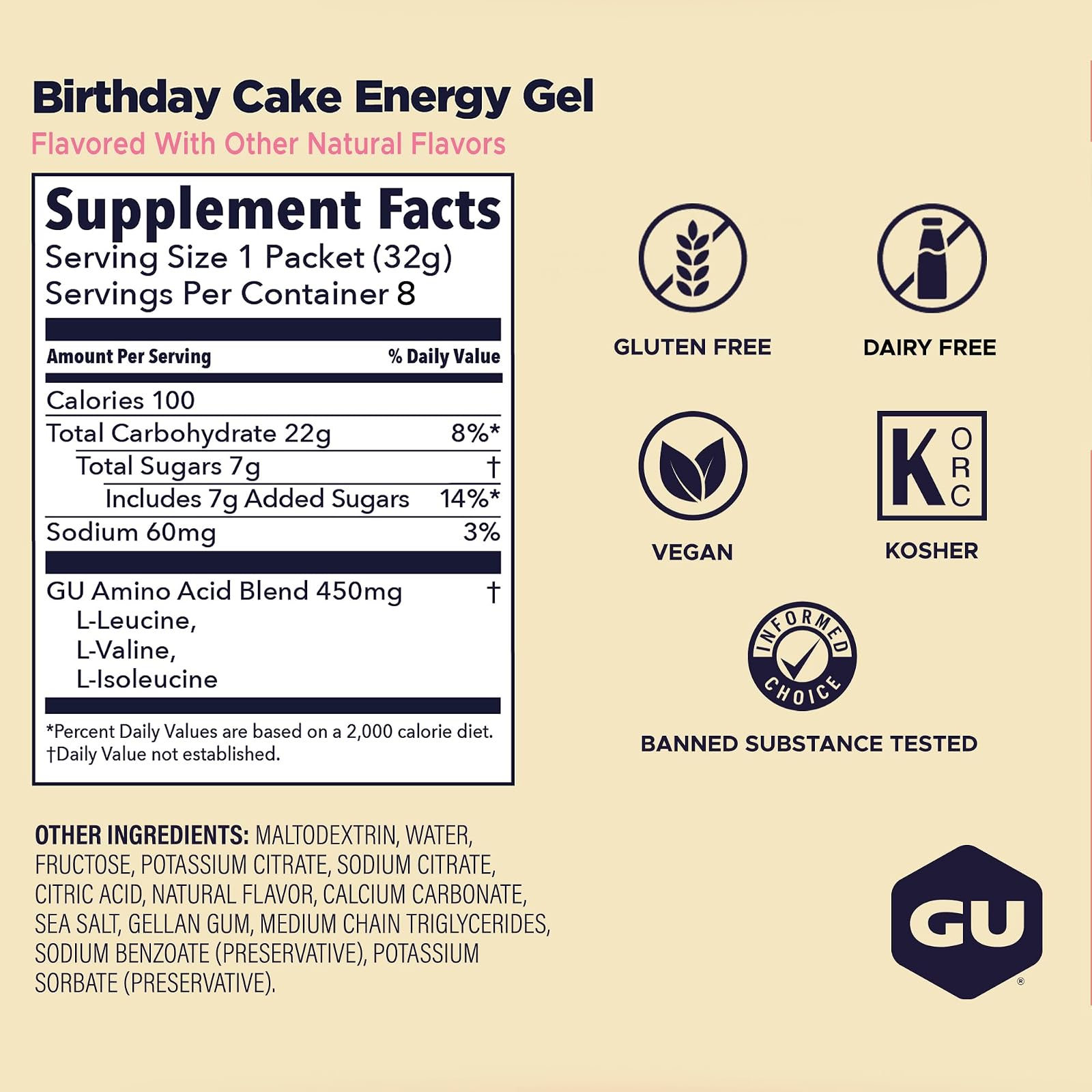 Quick energy boost for athletes