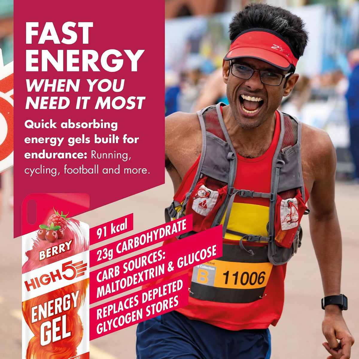 quick energy boost gel