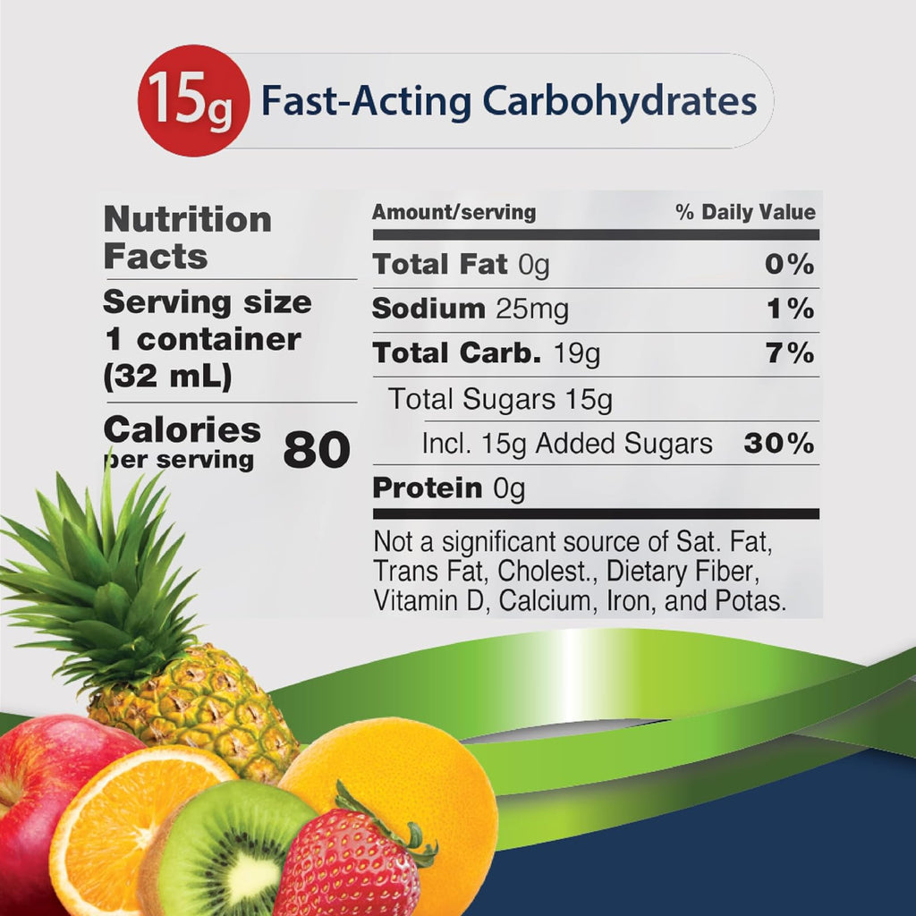 Quick energy boost glucose gel