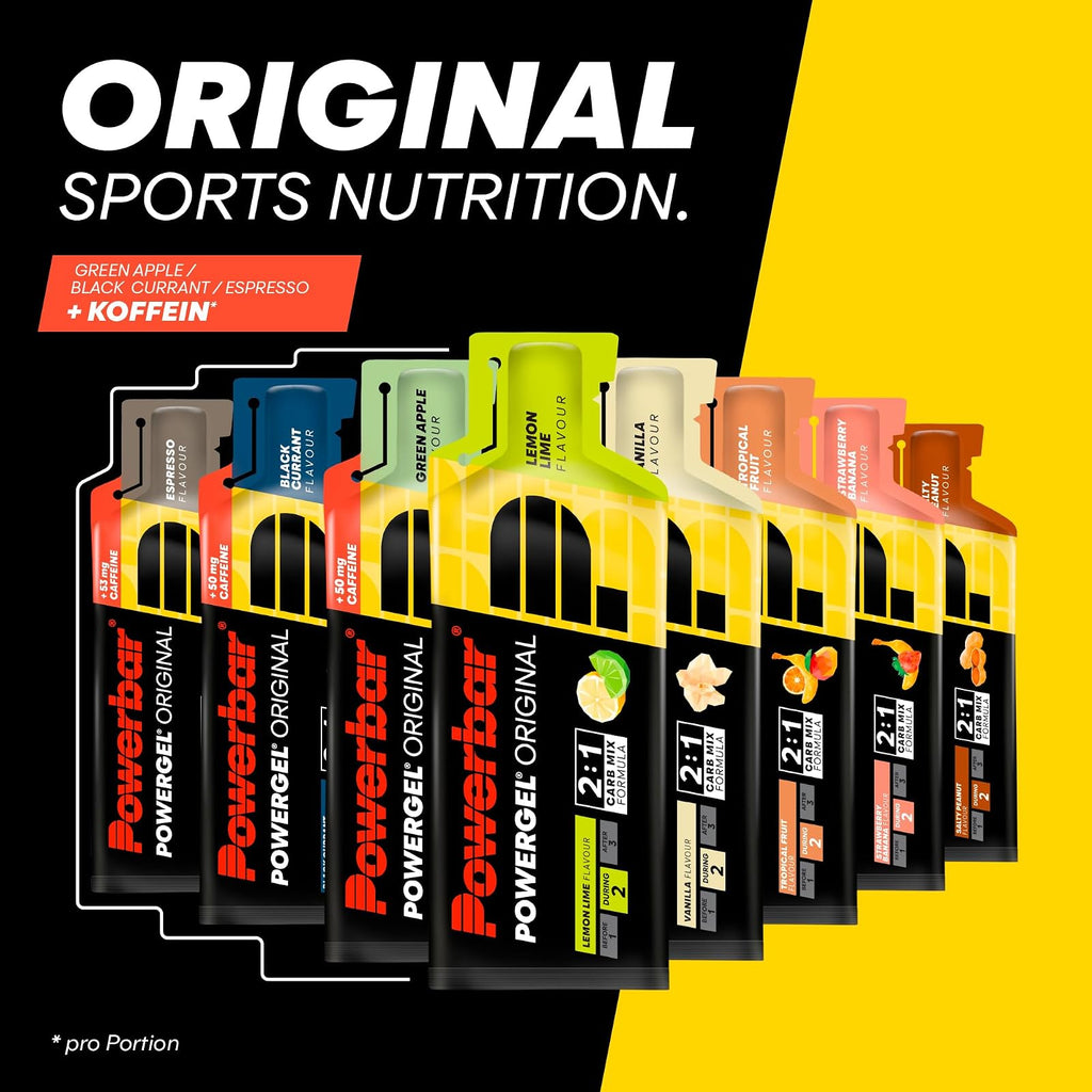 quick energy boost Powergel Strawberry Banana