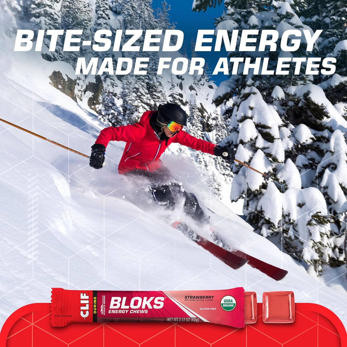 quick energy boost with CLIF BLOKS
