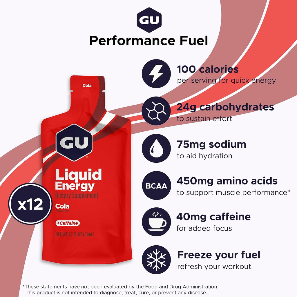 quick energy boost with GU Cola