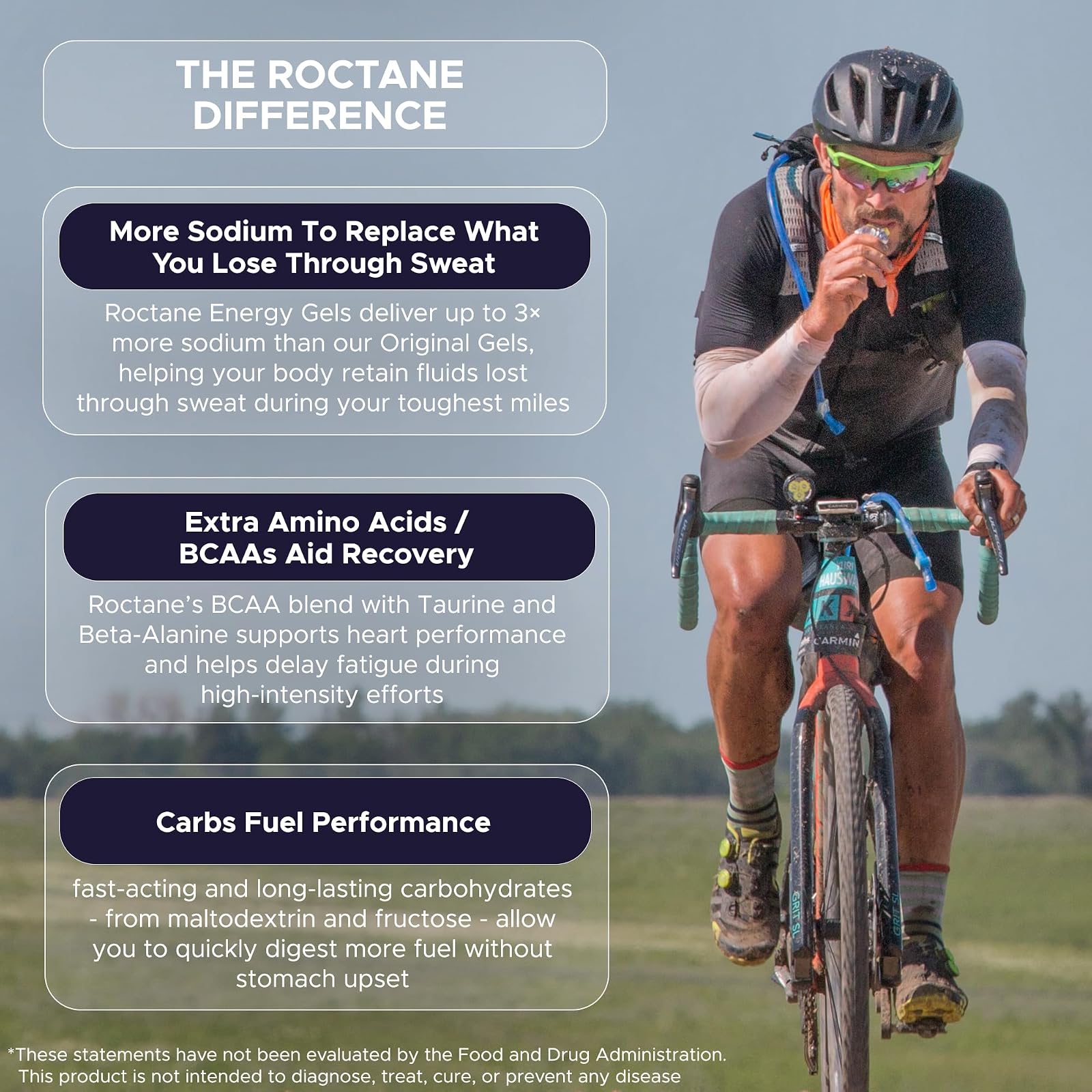Quick energy boost with GU gel