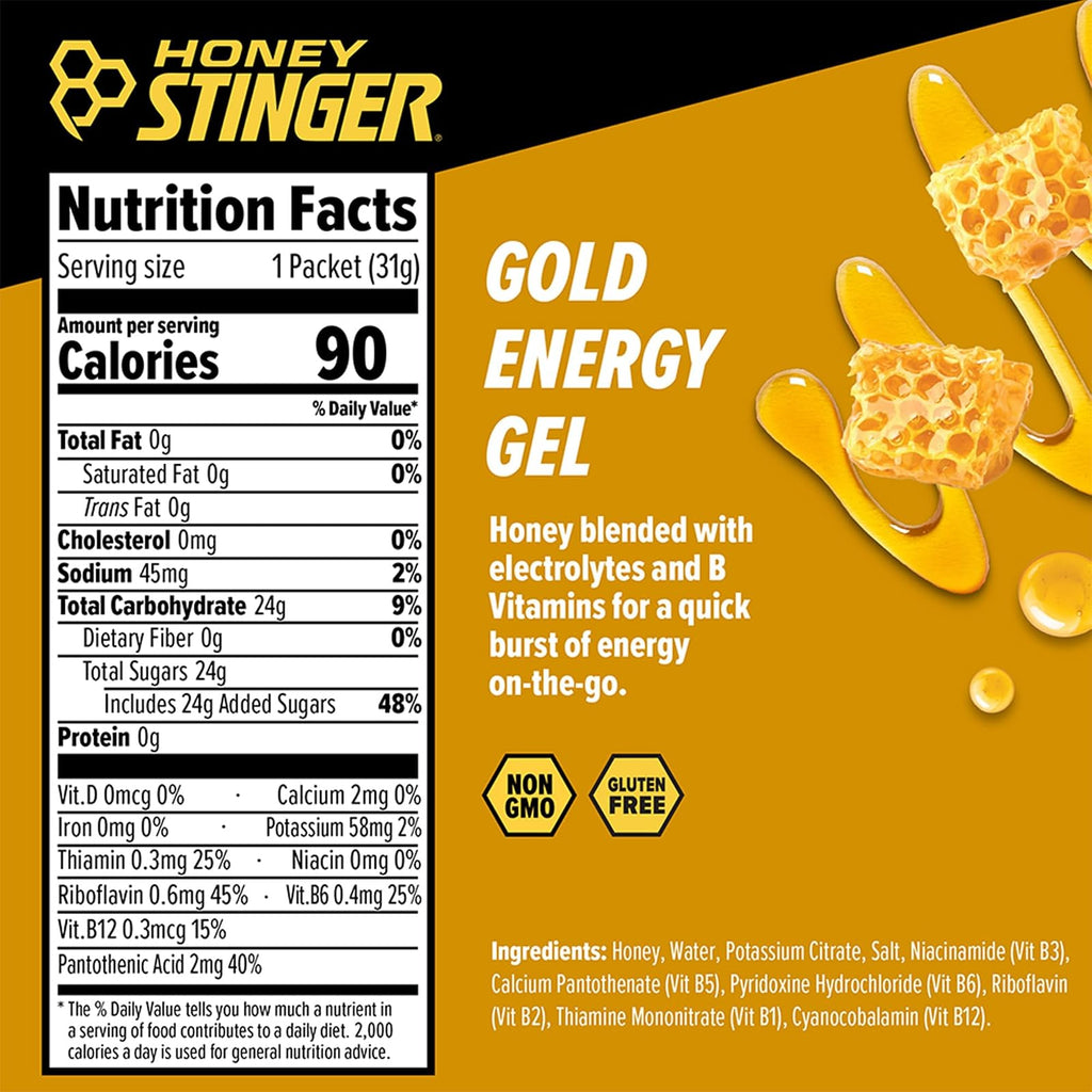 quick energy boost with Honey Stinger