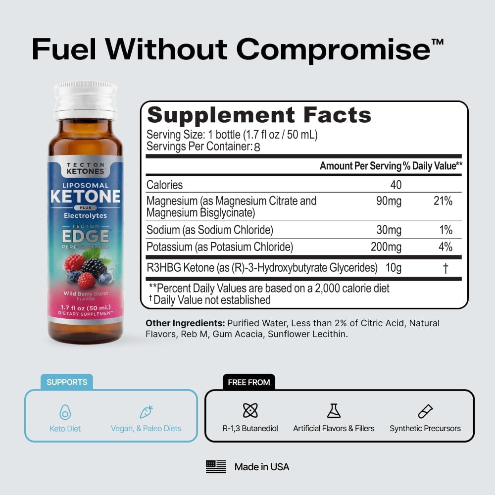 quick energy boost with ketone shots