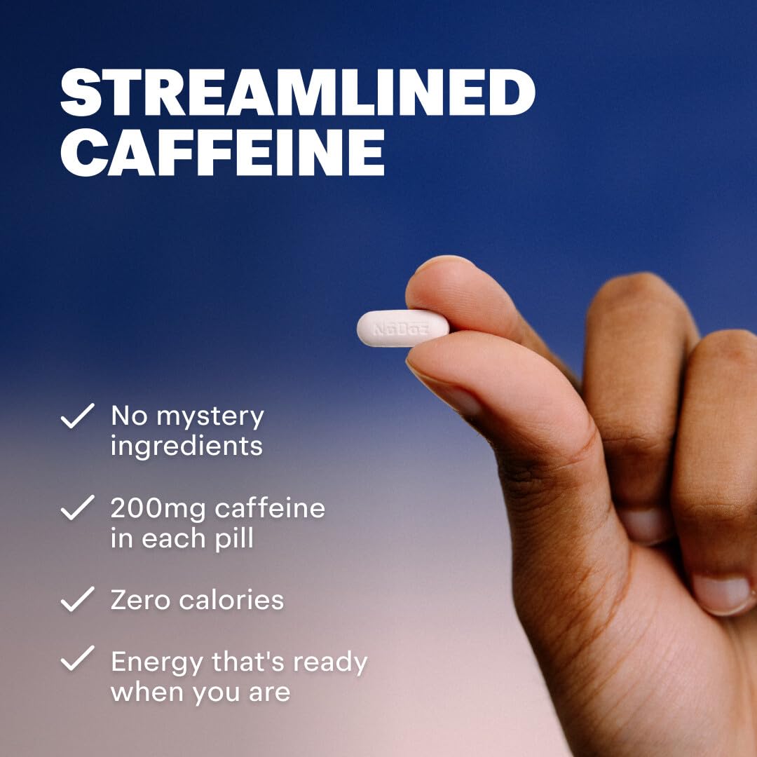 quick energy boost with NoDoz caplets