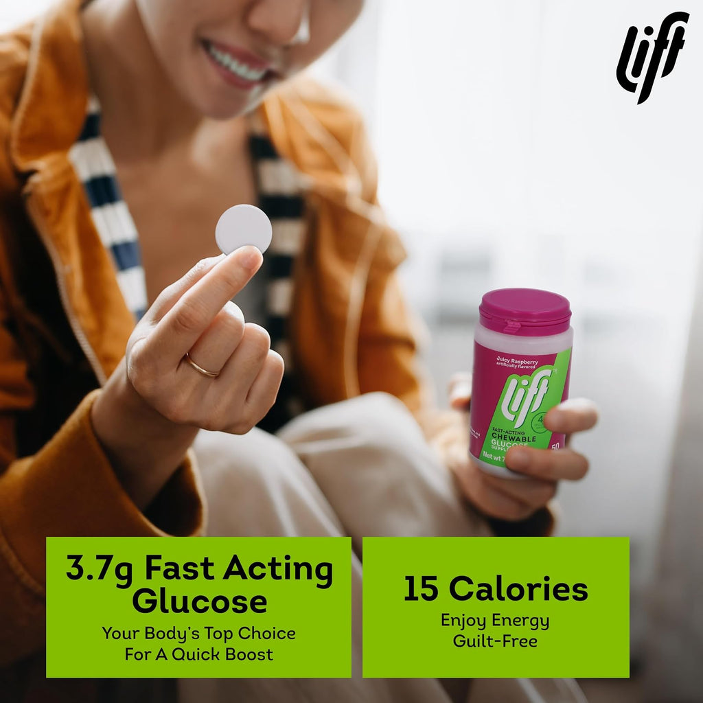 quick energy lift glucose tablets