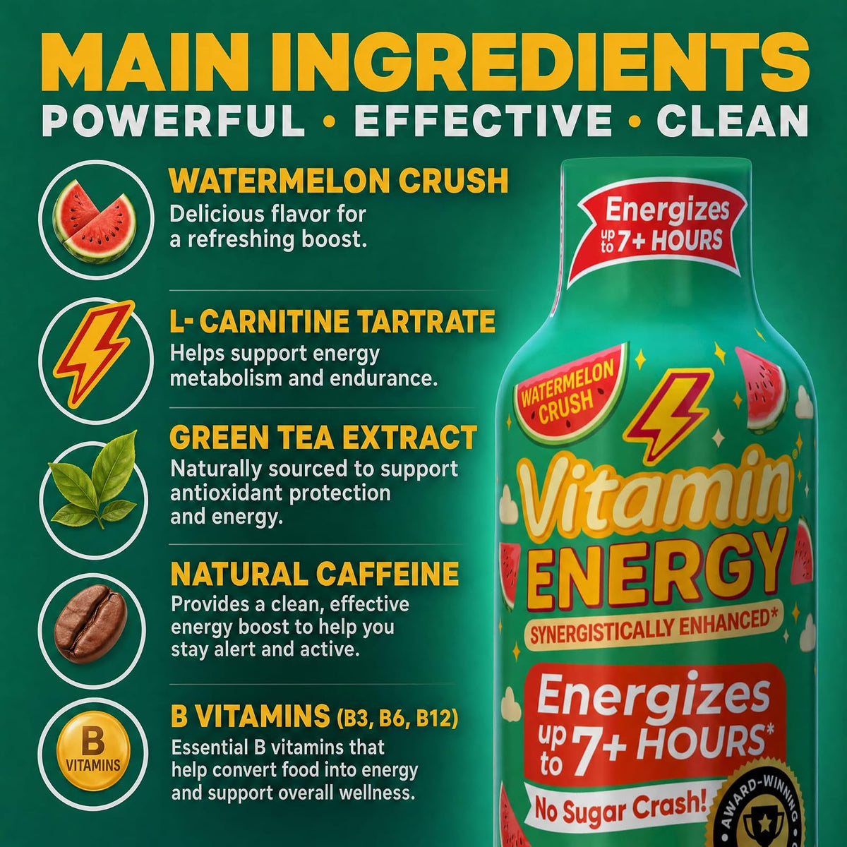 quick energy shot for busy days