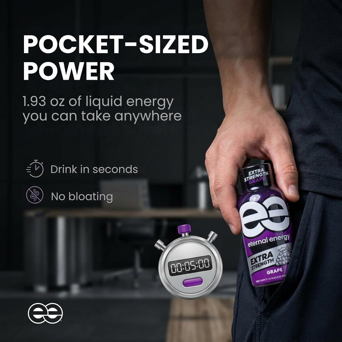 quick energy shot for busy lifestyles