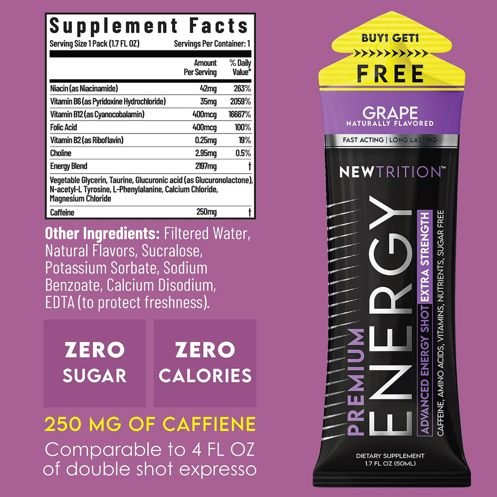 quick energy shots for busy days