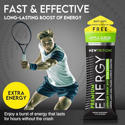 Quick energy shots for workouts
