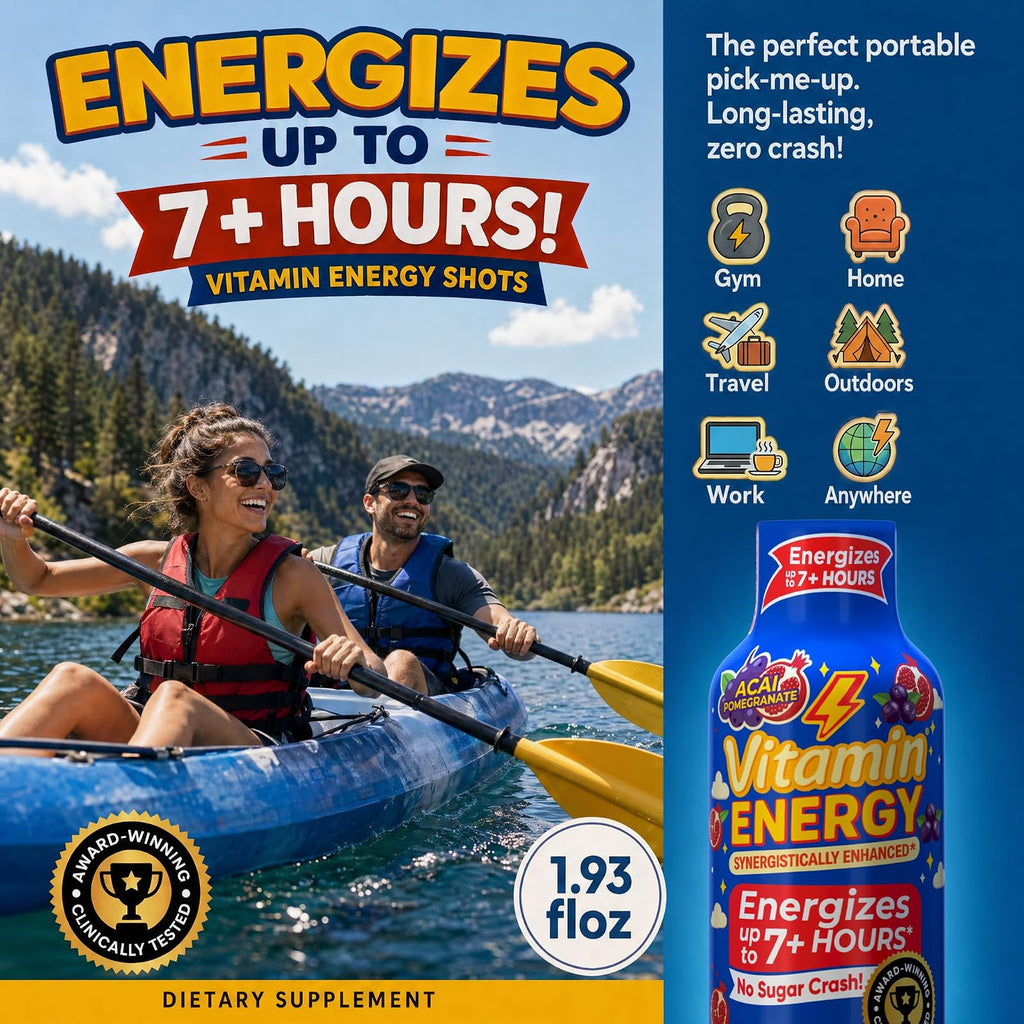 quick energy shots with vitamin B12