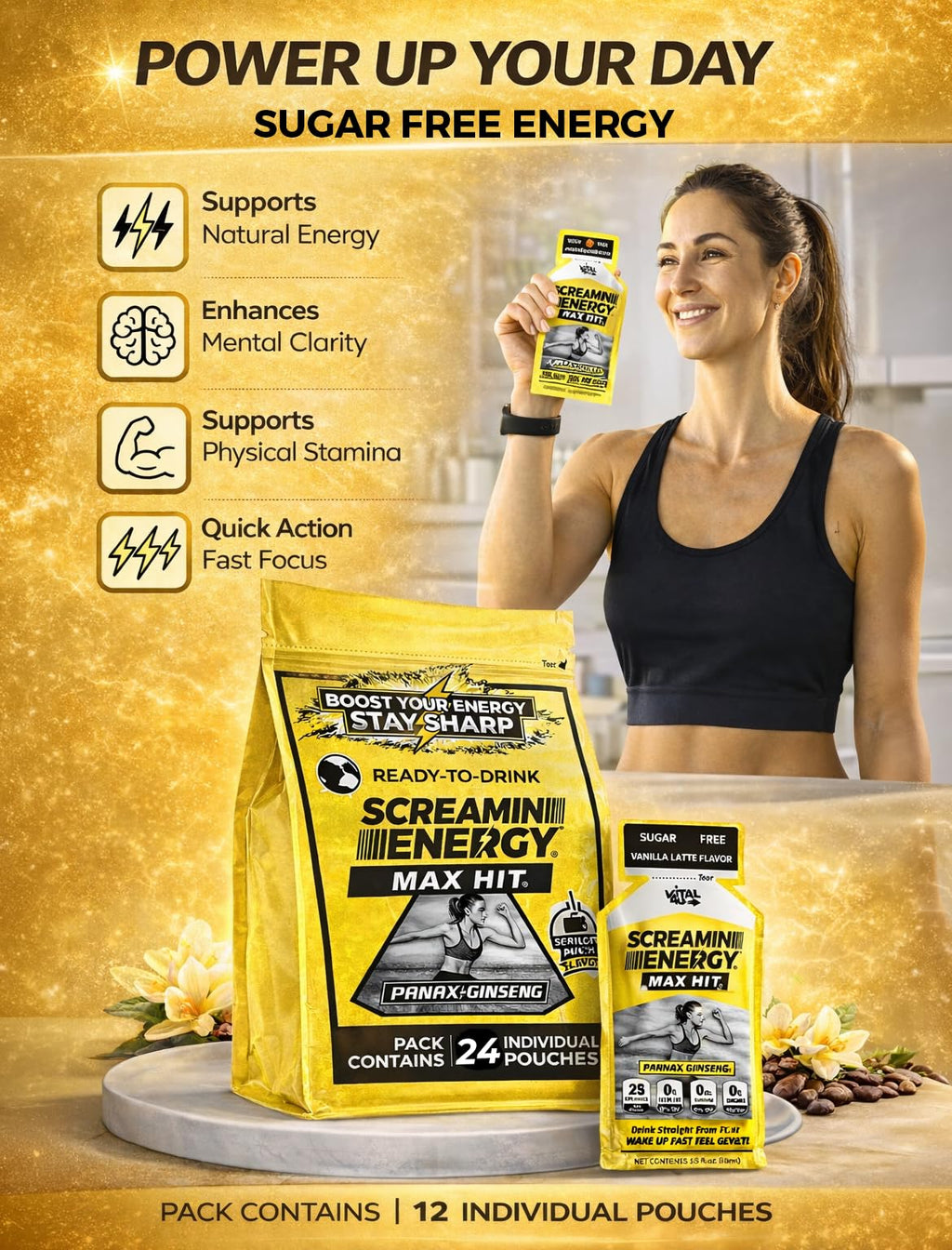 quick energy solution for workouts