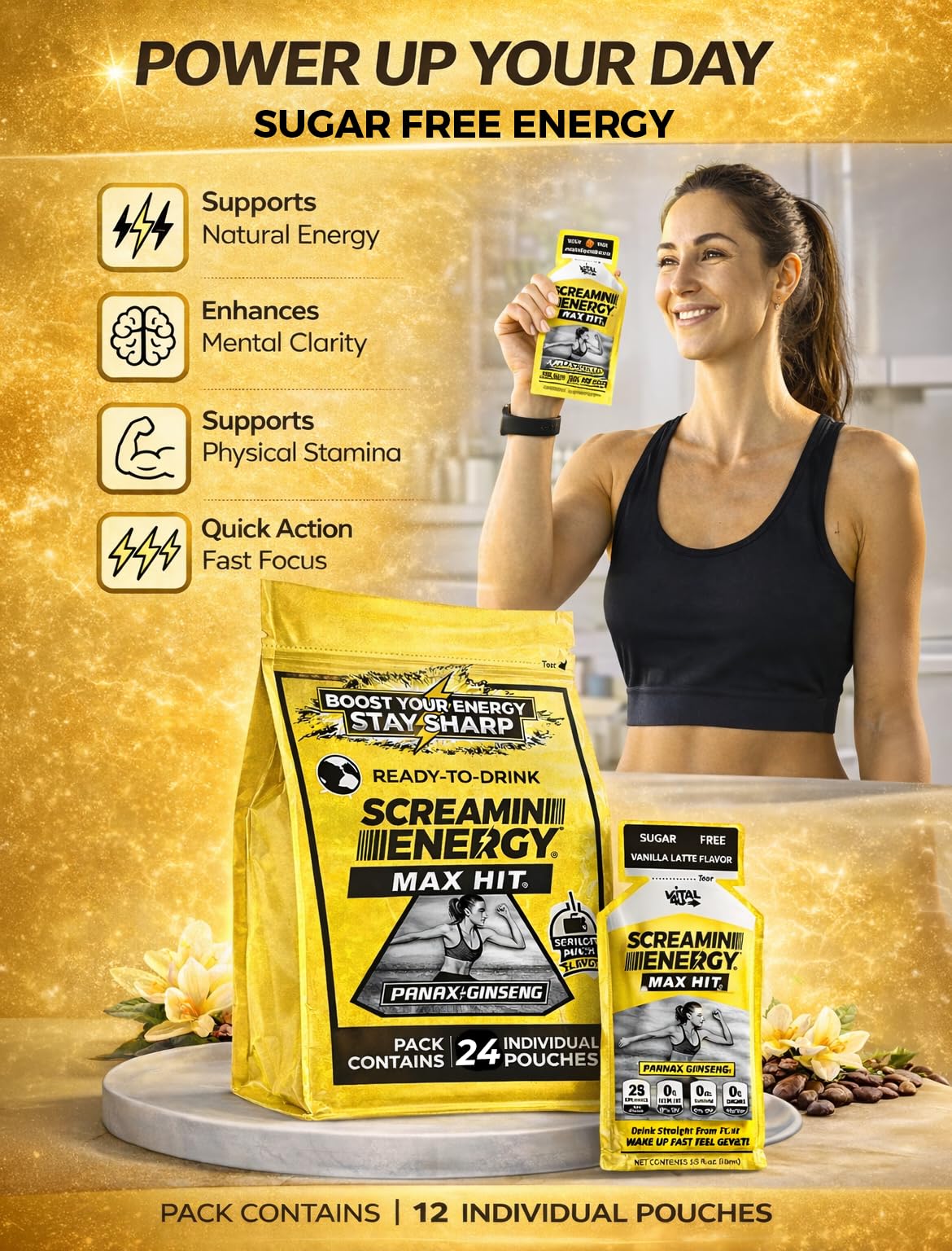 quick energy solution for workouts