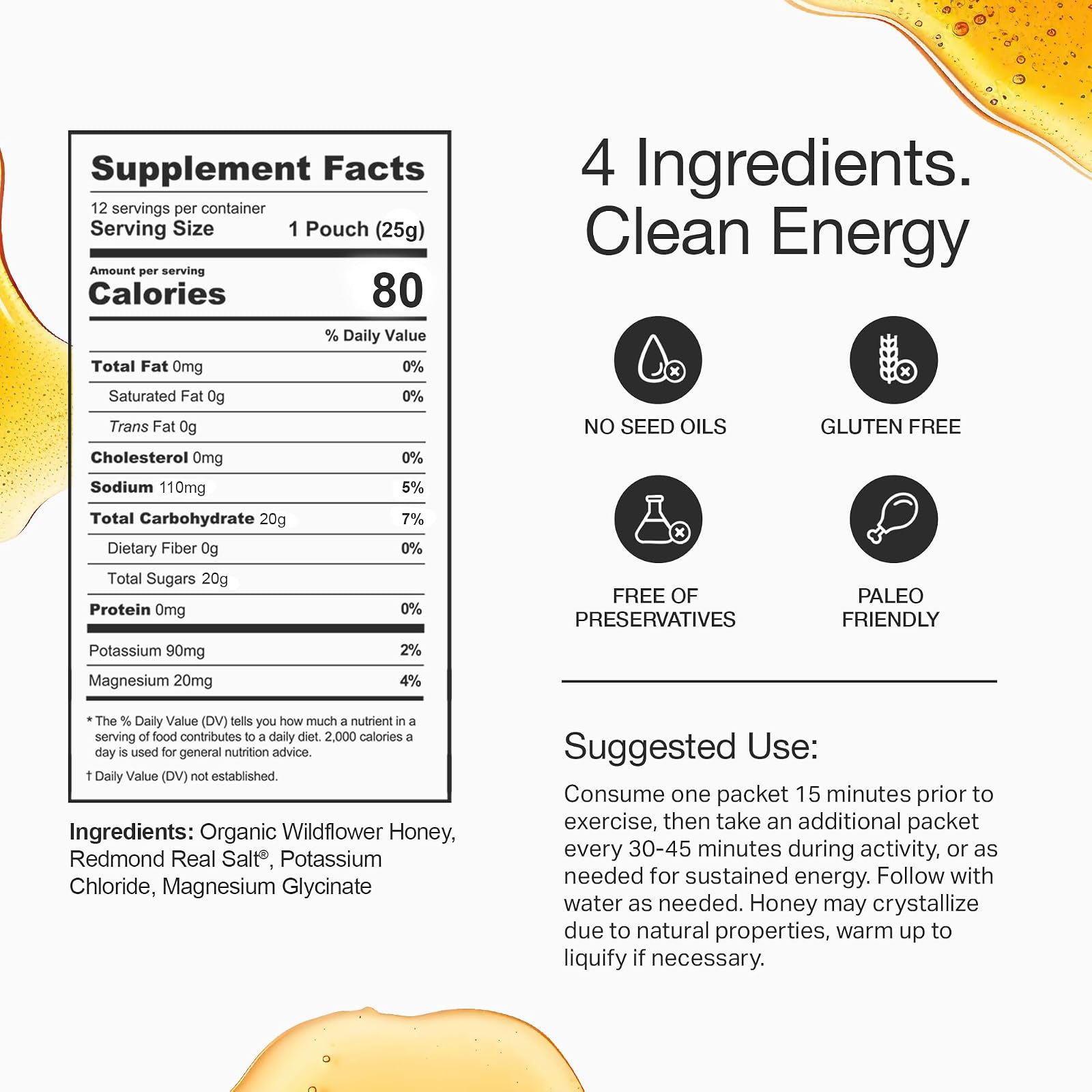 quick energy source for endurance