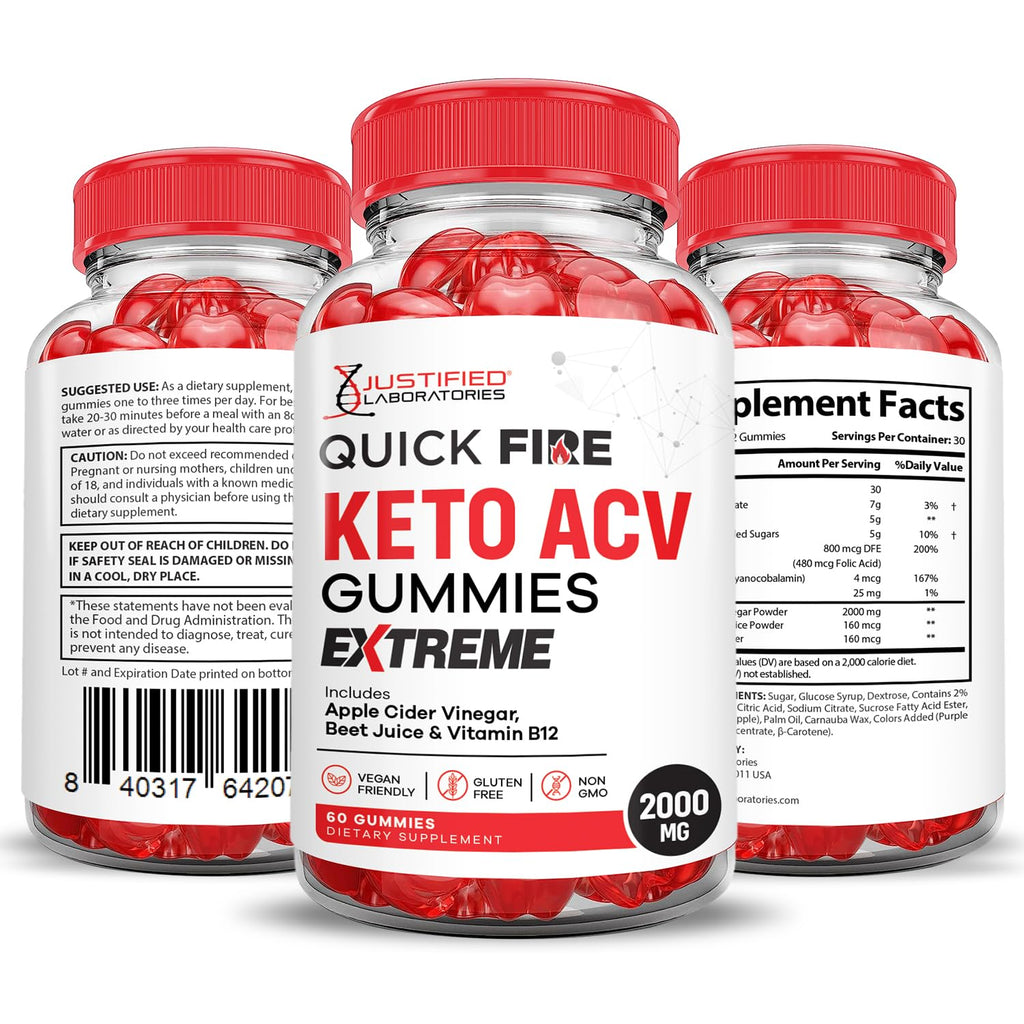 Quick Fire Keto gummies for healthy lifestyle