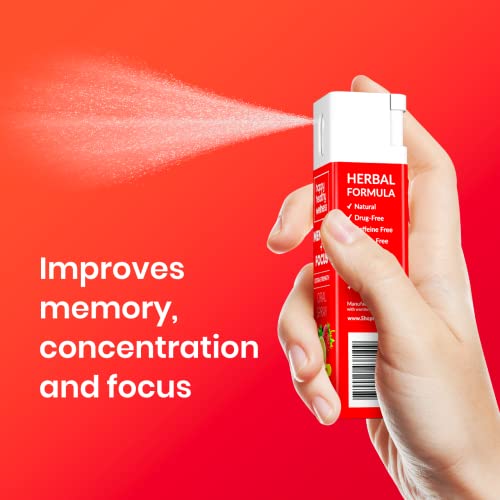 quick focus boost in a spray
