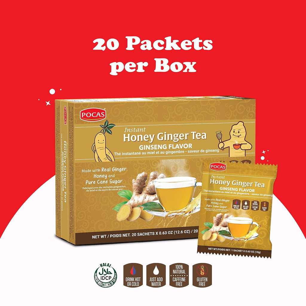 quick ginger tea for energy boost