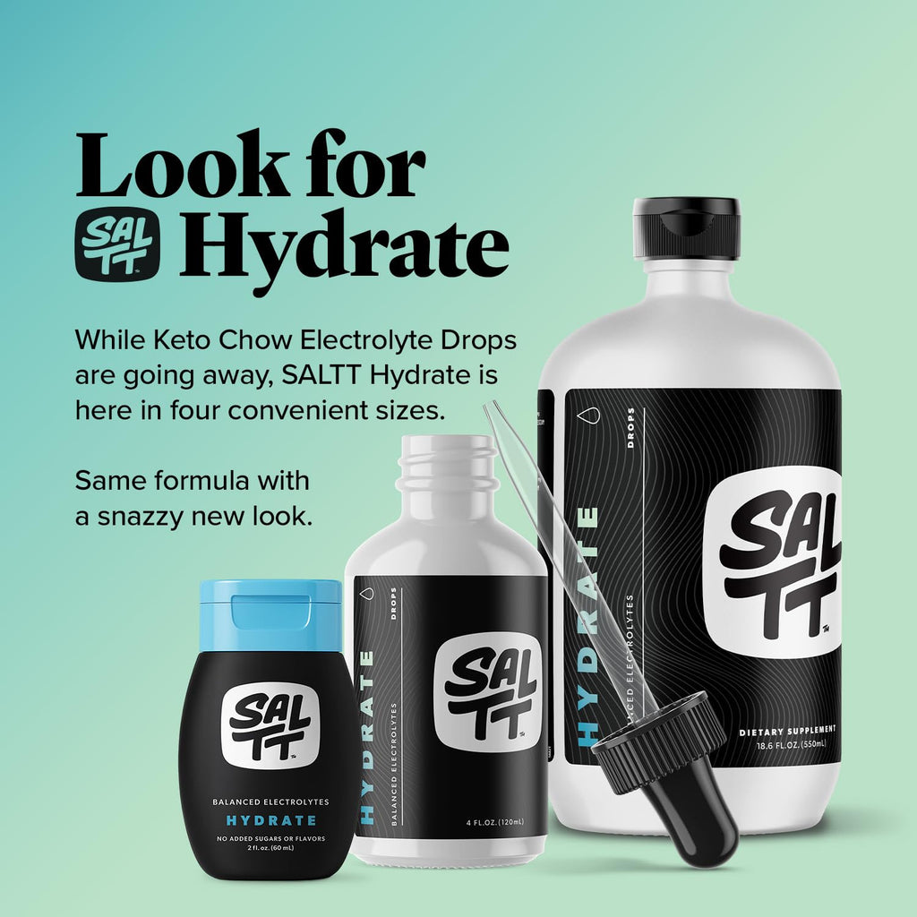 quick hydration with electrolyte drops