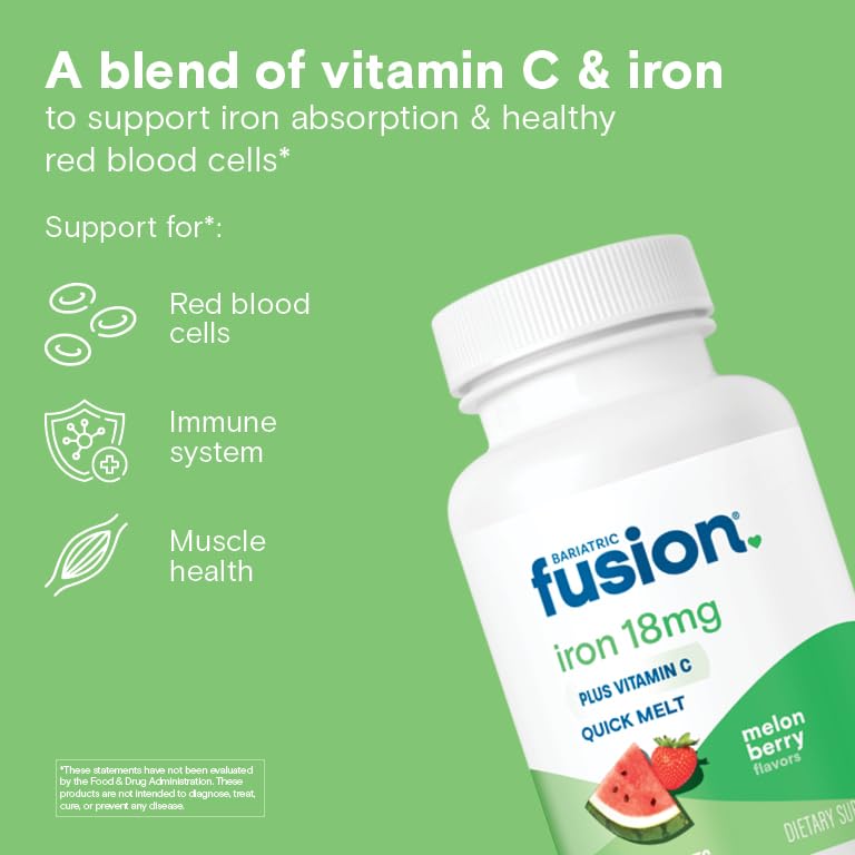 quick melt iron for better absorption