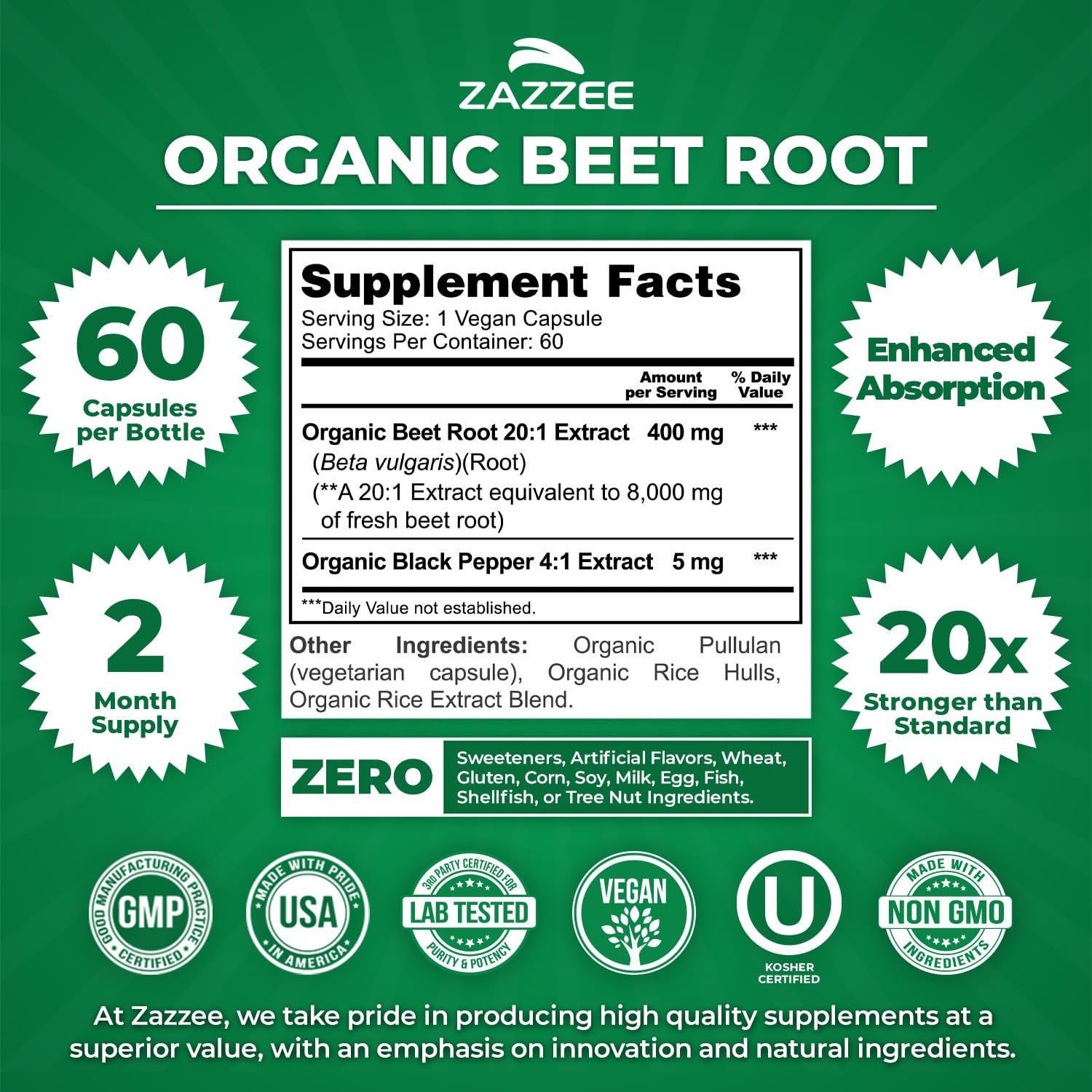 quick release beet root capsules