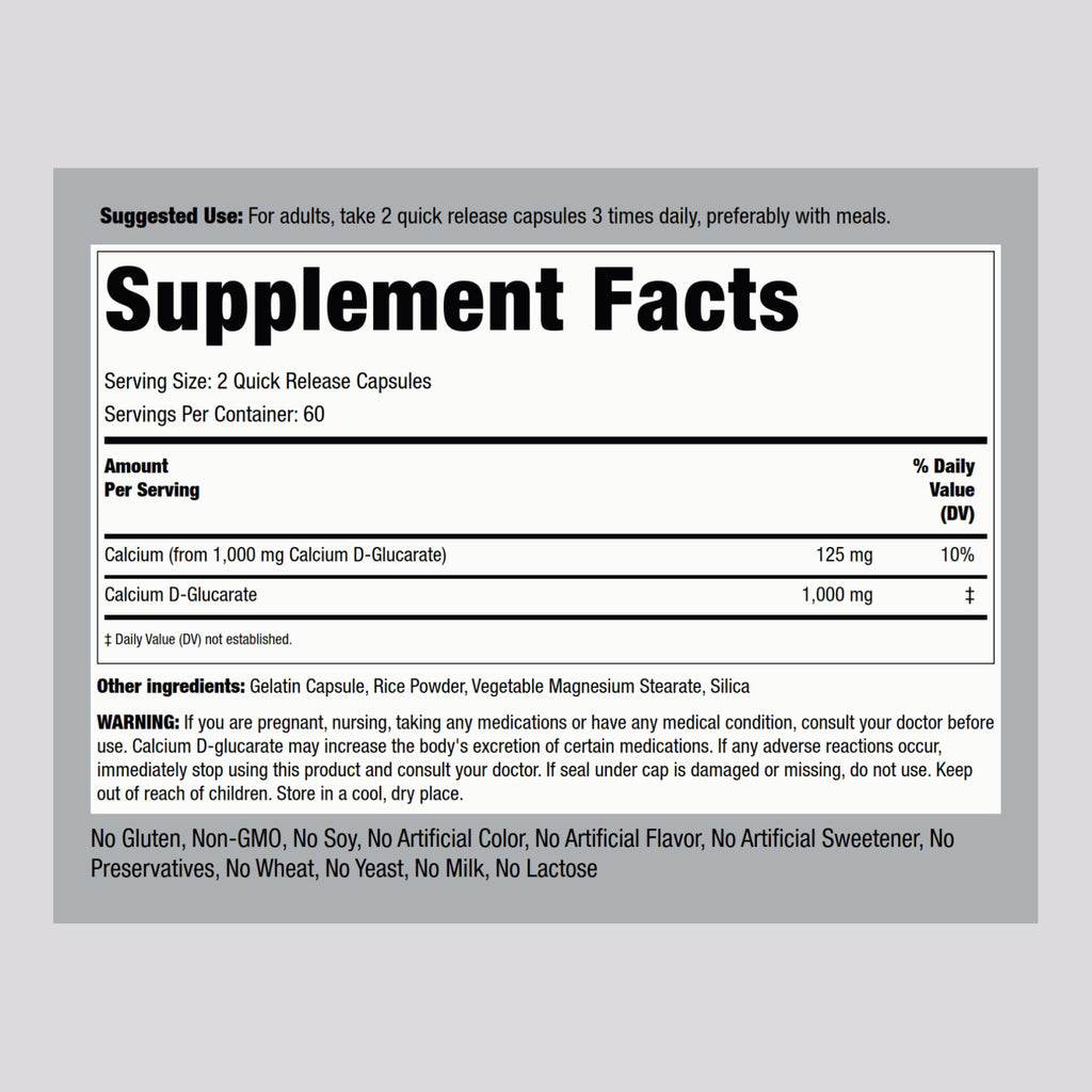 Quick release calcium capsules for absorption