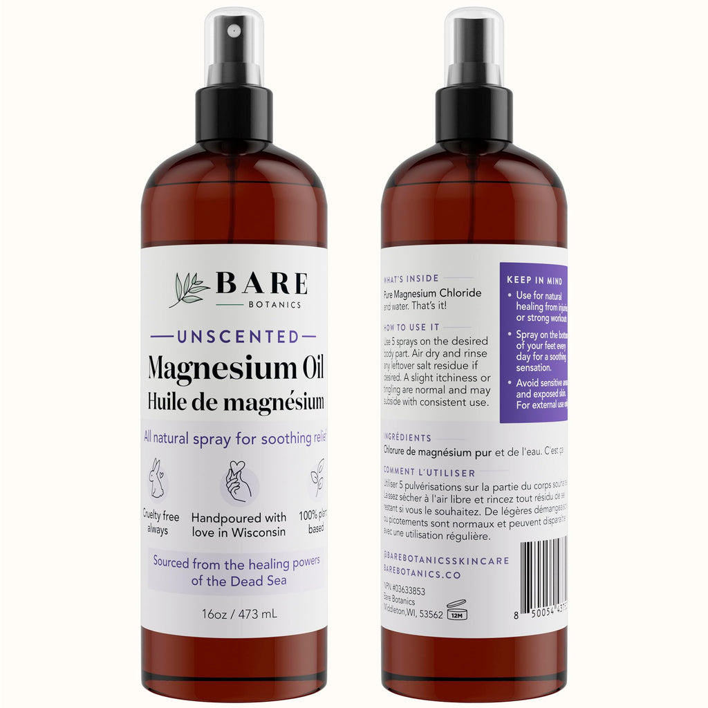 quick relief magnesium oil application