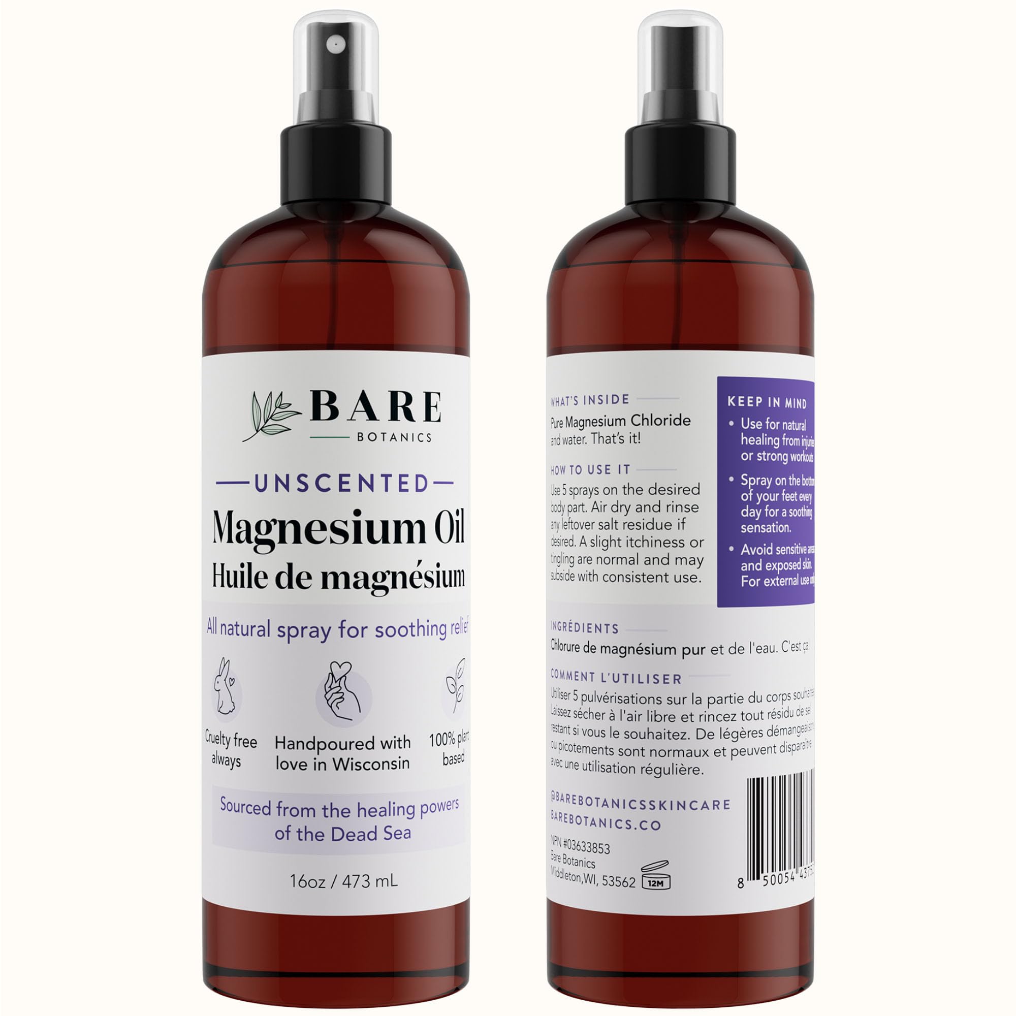 quick relief magnesium oil application