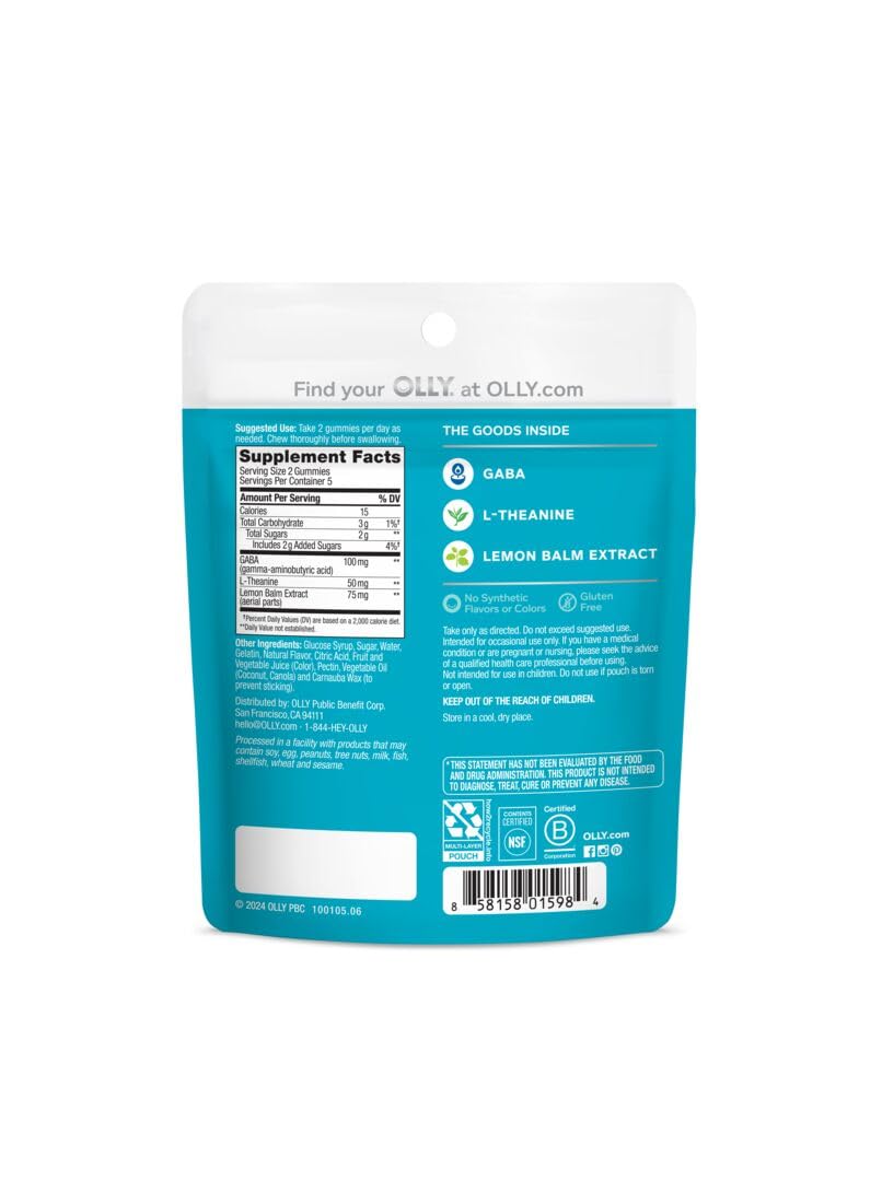 quick relief with OLLY vitamins